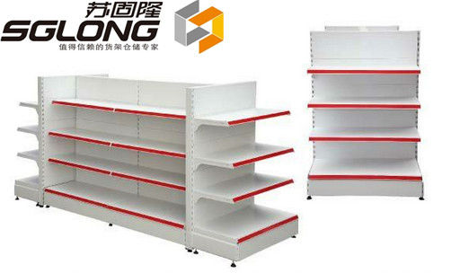 SGL-C01 Custom Supermarket Display Fixtures Grocery Store Shelving Units