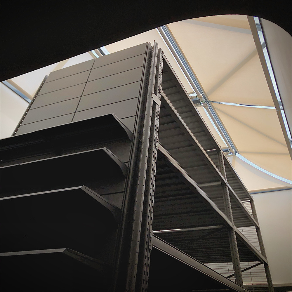 Customized Size Powder Coated Supermarket Display Racks Color Customized